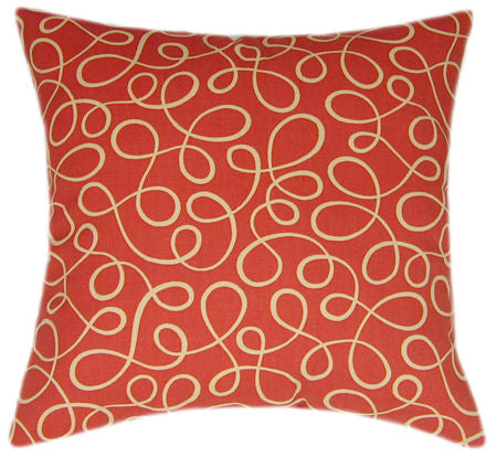 Loopy Retro Print Pattern Indoor Pillow – Pillows & Pillows